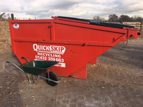 Skip Hire Hereford | Mini & Builders Skips | Wheelie Bins | Quickskip